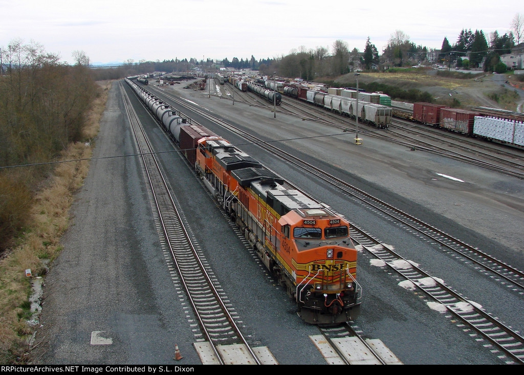 BNSF 4504 North